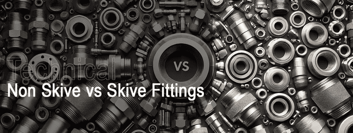 The Advantages of No-Skive Versus Skive Hydraulic Hose Assemblies